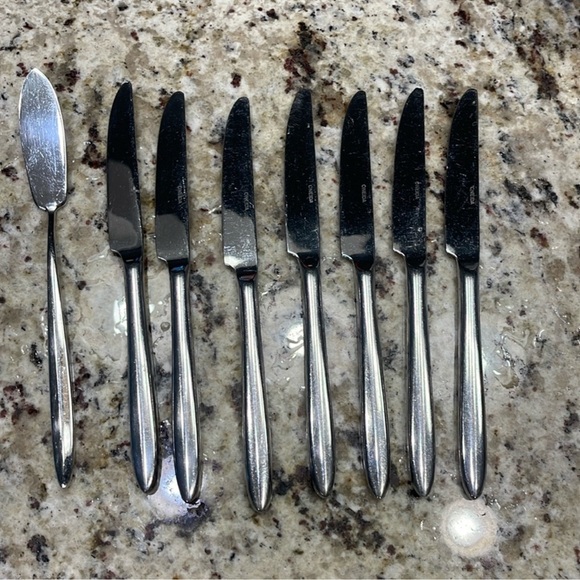Oneida | Dining | Oneida Essence Vintage Flatware Knife Set Mid Century ...